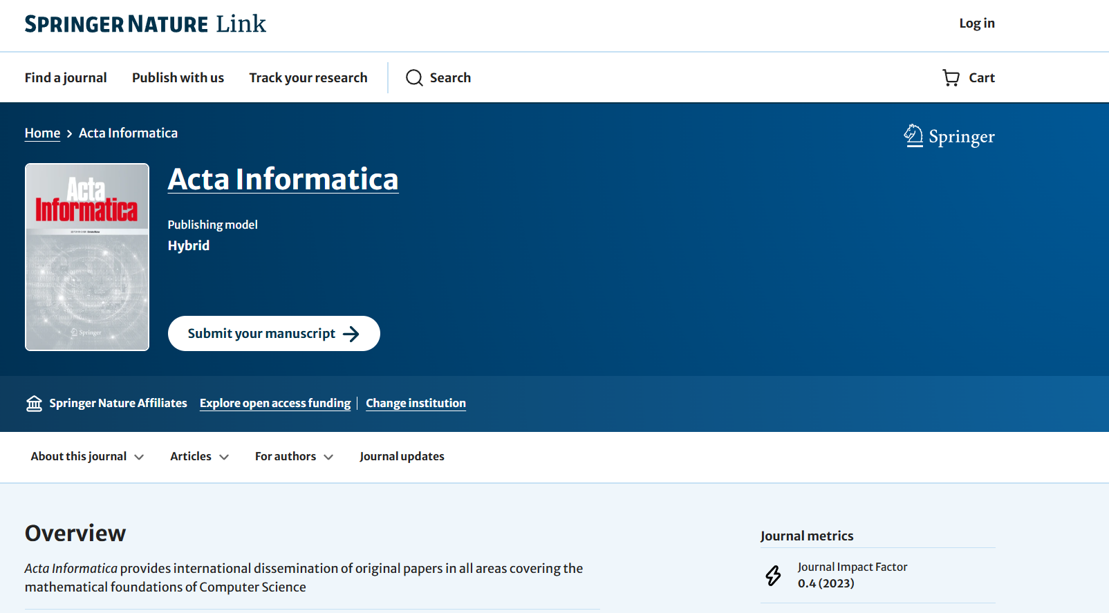 TRANSFORMATIVE AGREEMENT (TA)